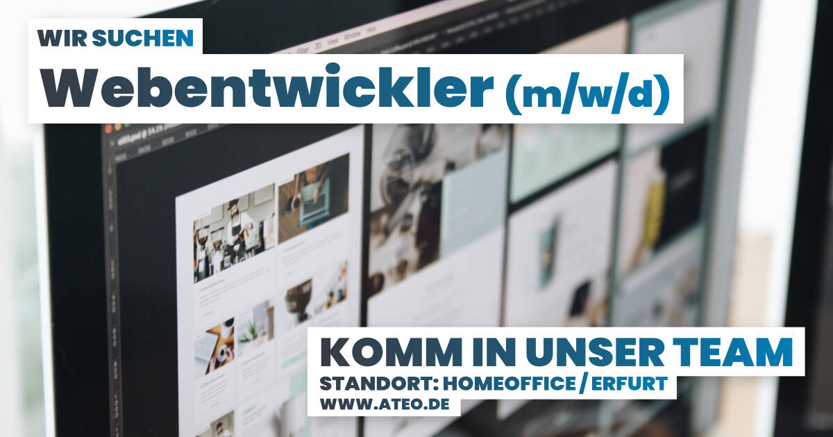 Webentwickler *in Erfurt/Thüringen - Stellenangebot